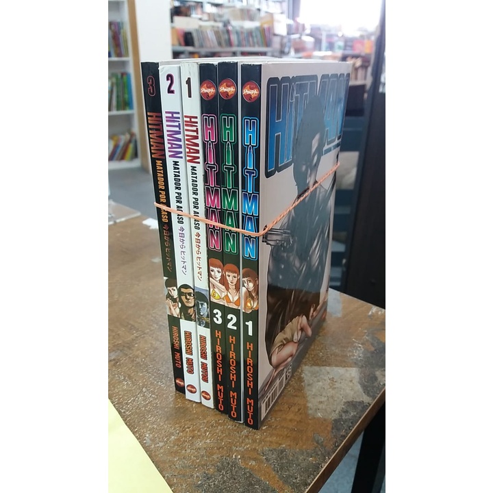 MANGÁ - HITMAN - PRIMEIRA TEMPORADA 1,2 E 3 E SEGUNDA TEMPORADA 1, 2 E ...