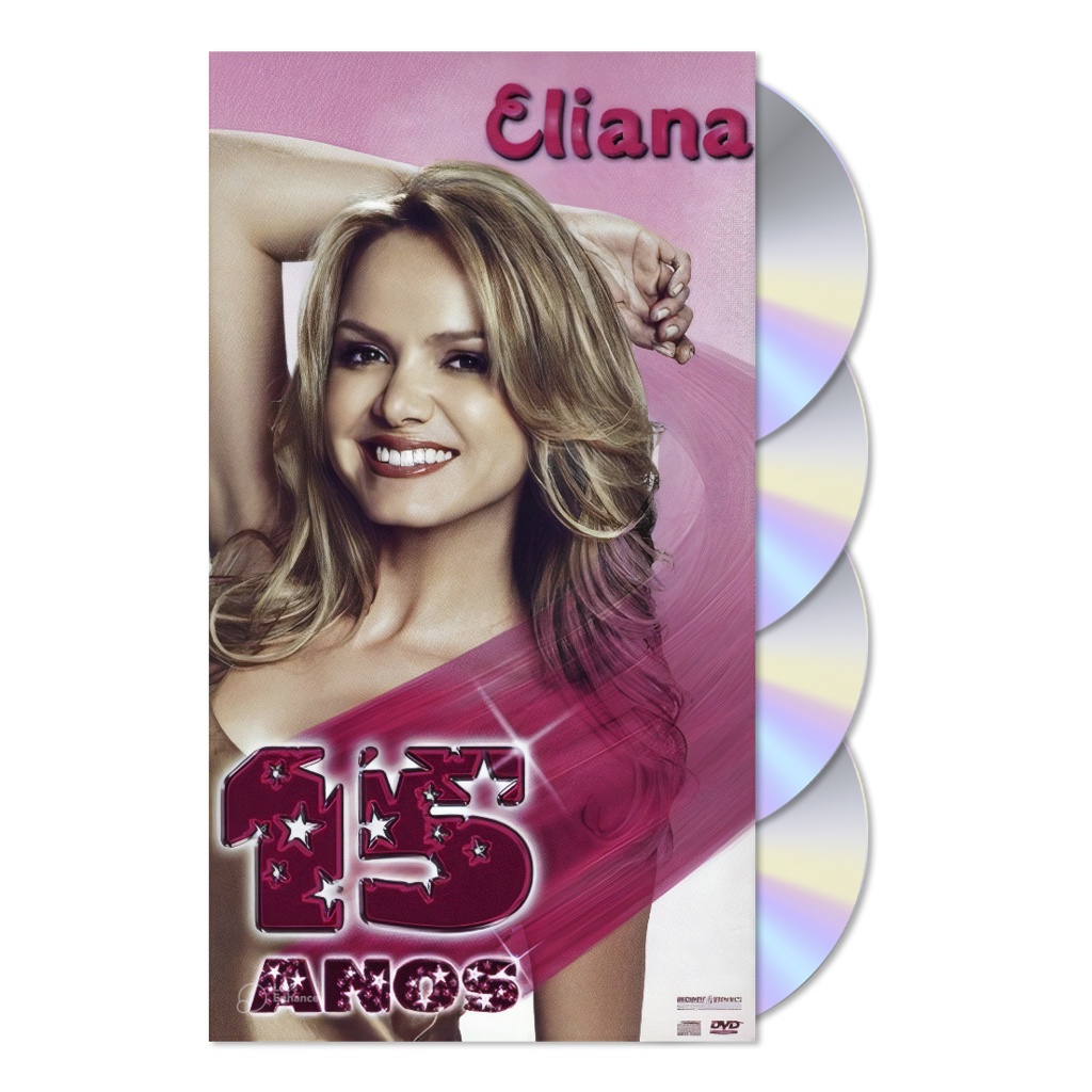 Box Eliana 15 Anos, 2 DVDs + 2 CDs | Shopee Brasil