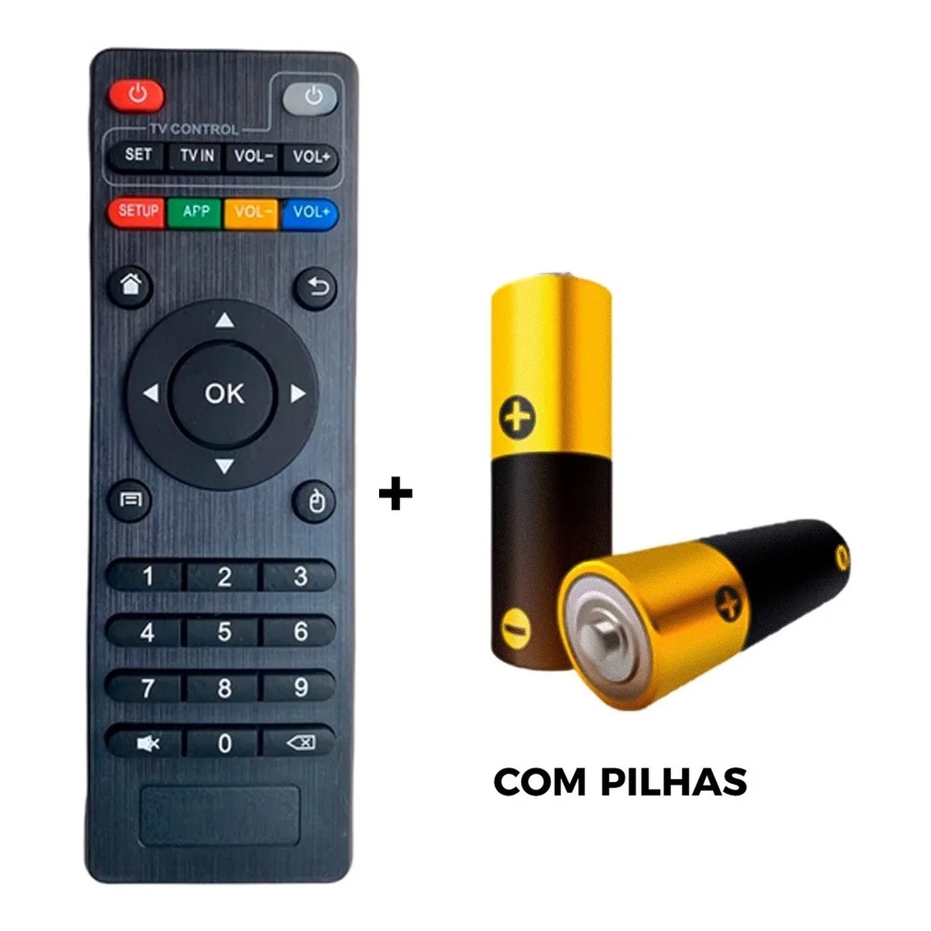 kit 2 Controle de TV BOX 4K MXQ PRO 5G, TX3 MINI, TX9, TX2 | Shopee Brasil