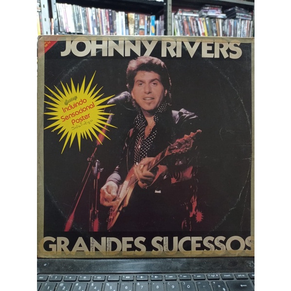 LP Johnny Rivers grandes sucessos | Shopee Brasil