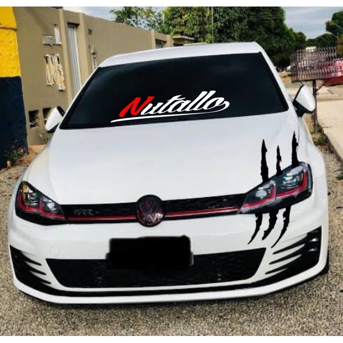 Adesivo De Parabrisa Carro Rebaixado Tunado | Shopee Brasil