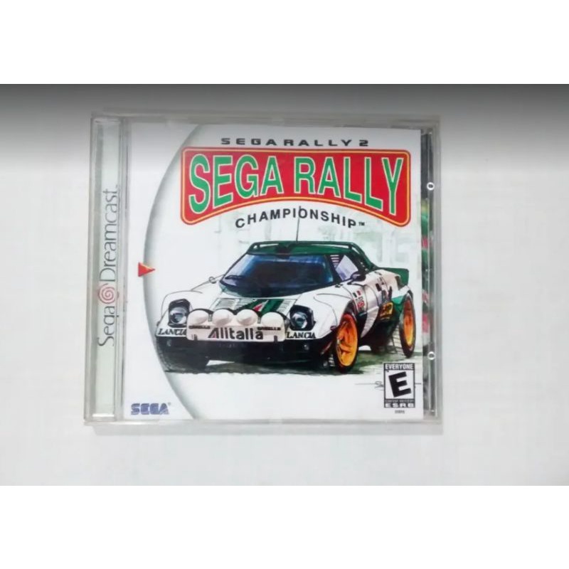 Sega Rally Original Encartes Reimpressos Sega Dreamcast | Shopee Brasil