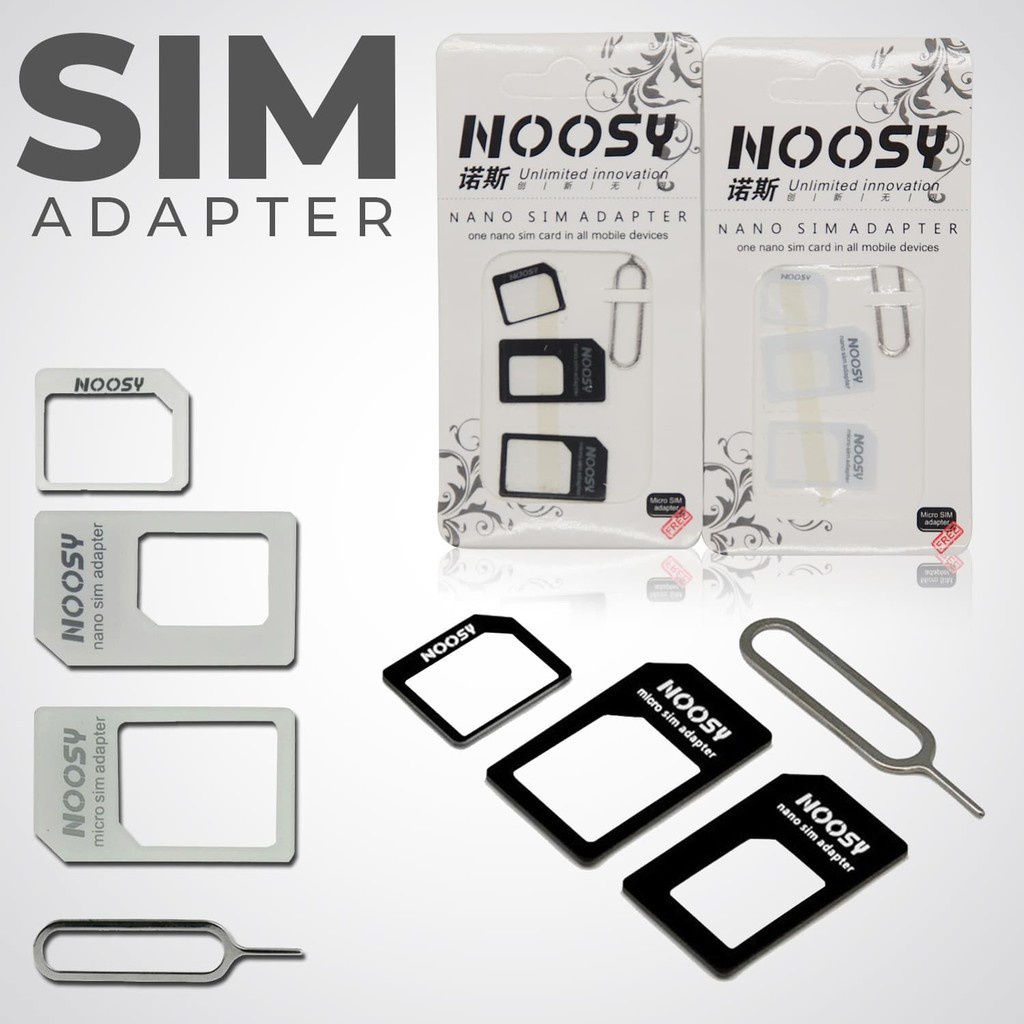 Adaptador Micro Chip 3 Em 1 Nano Mini sim Card SmartPhone Celular ...
