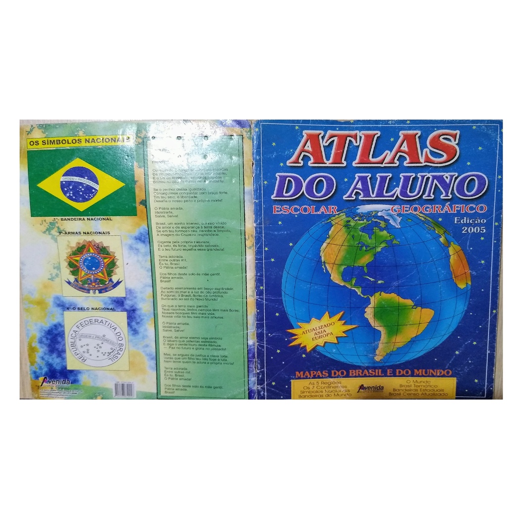 ATLAS DO MUNDO ESCOLAR E GEOGRAFICO | Shopee Brasil