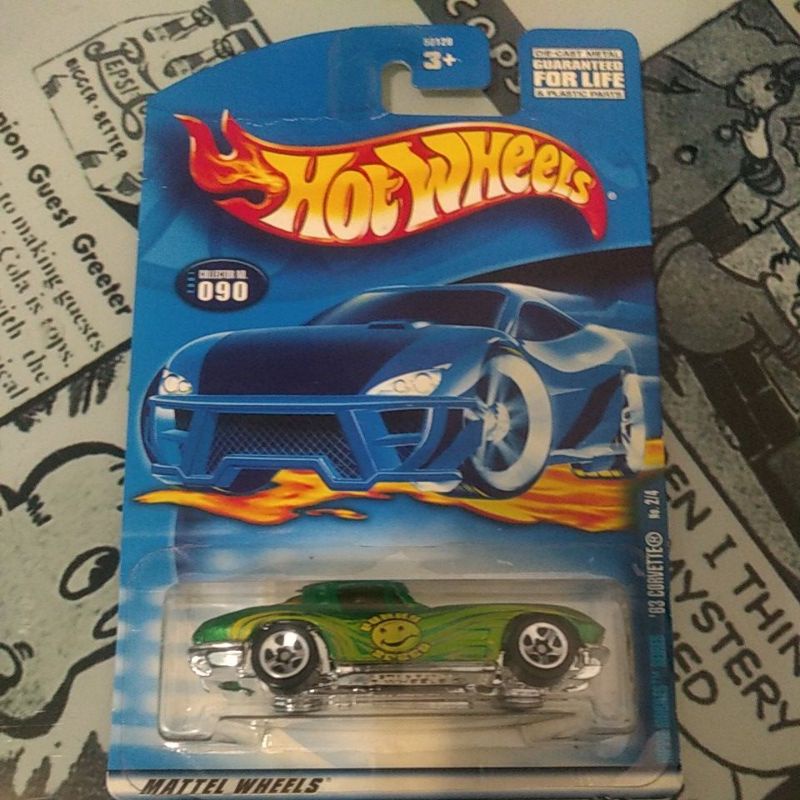 63 Corvette mattel HOT WHEELS | Shopee Brasil