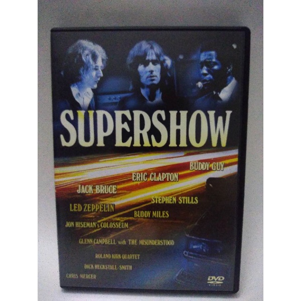 DVD: Supershow - The Last Great Jam Of The 60's! | Shopee Brasil