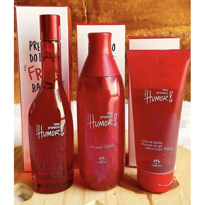 Meu Primeiro Humor Kit Presente Natura | Shopee Brasil