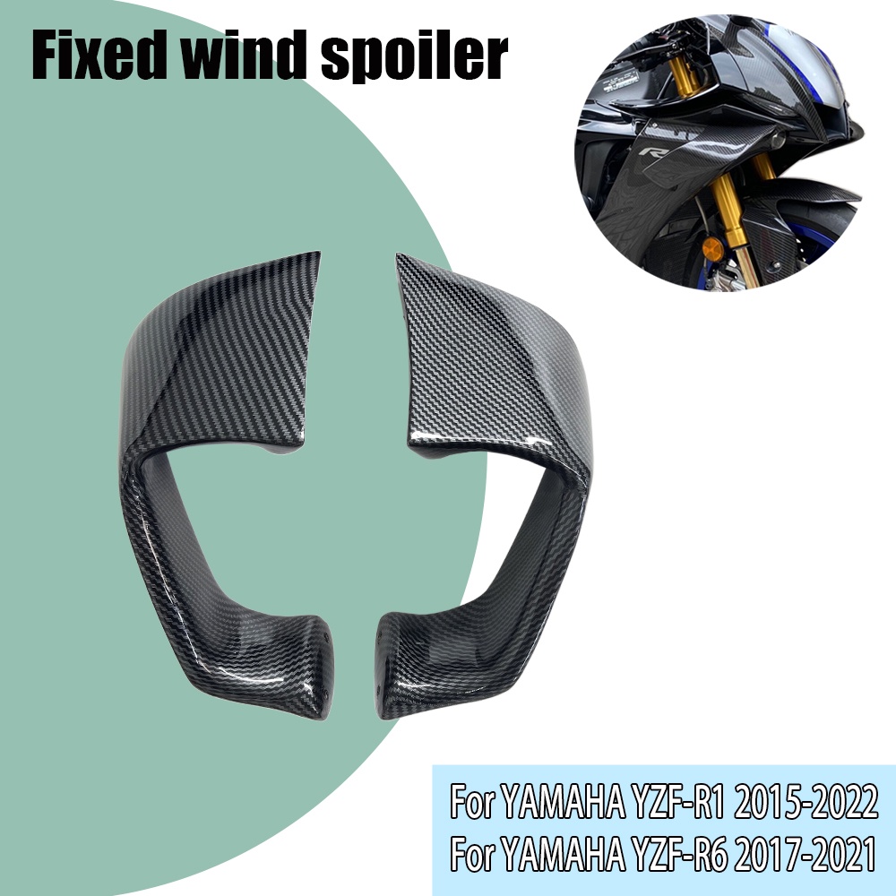 Para Yamaha YZF R1 2015-2022 R6 2017-2021 Peças De Motocicletas Spoiler ...