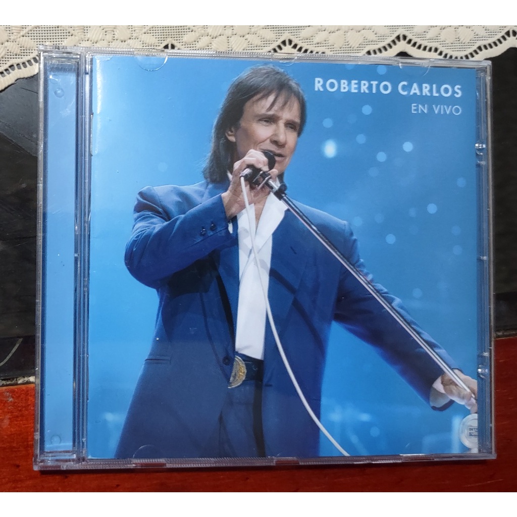 Cd Roberto Carlos En Vivo | Shopee Brasil