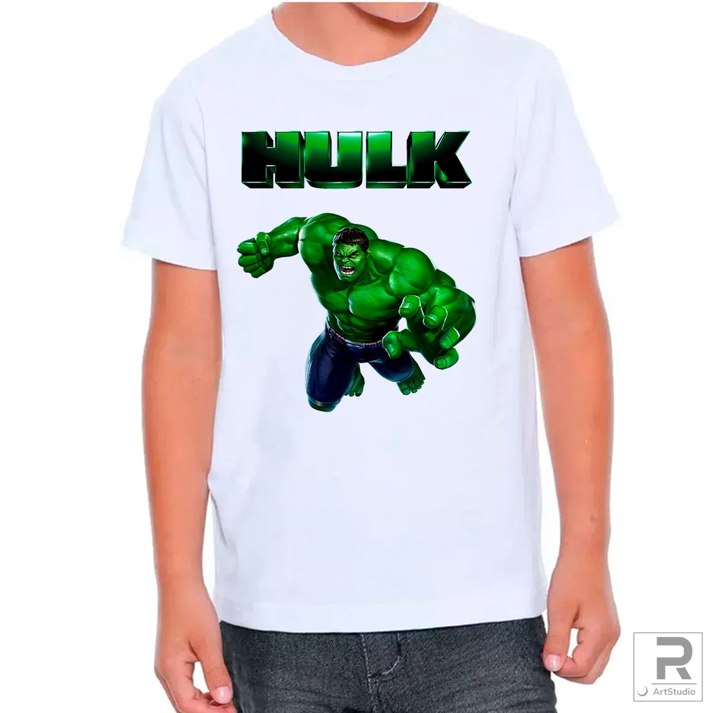 Camiseta Personalizada Hulk - V0005 | Shopee Brasil