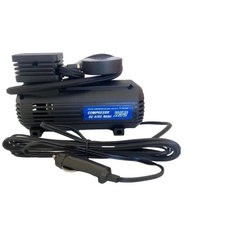 Mini Compressor De Ar 12v - 250 Psi | Shopee Brasil