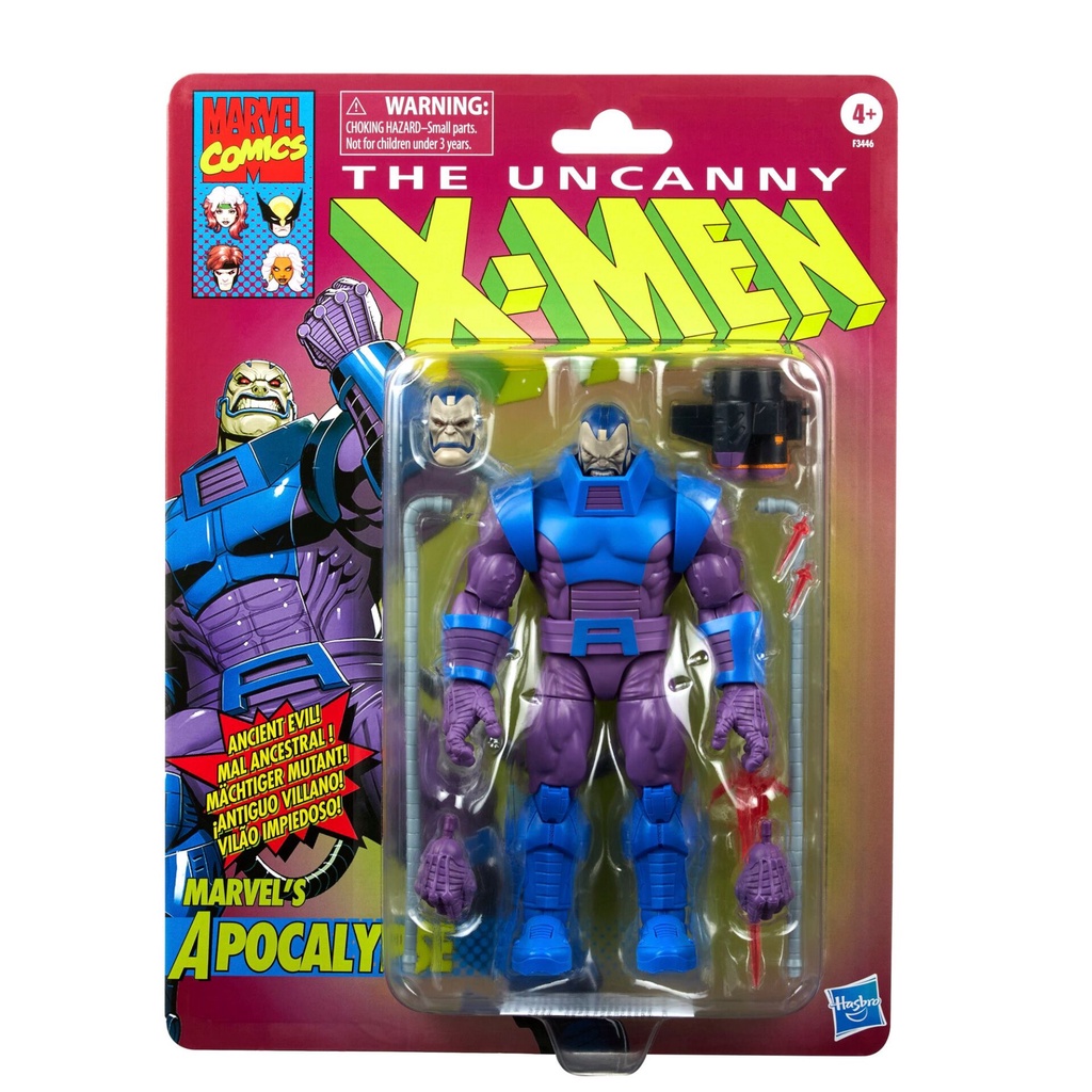 Marvel Legends Retro Series The Uncanny Marvel's Apocalypse 6" Scale ...