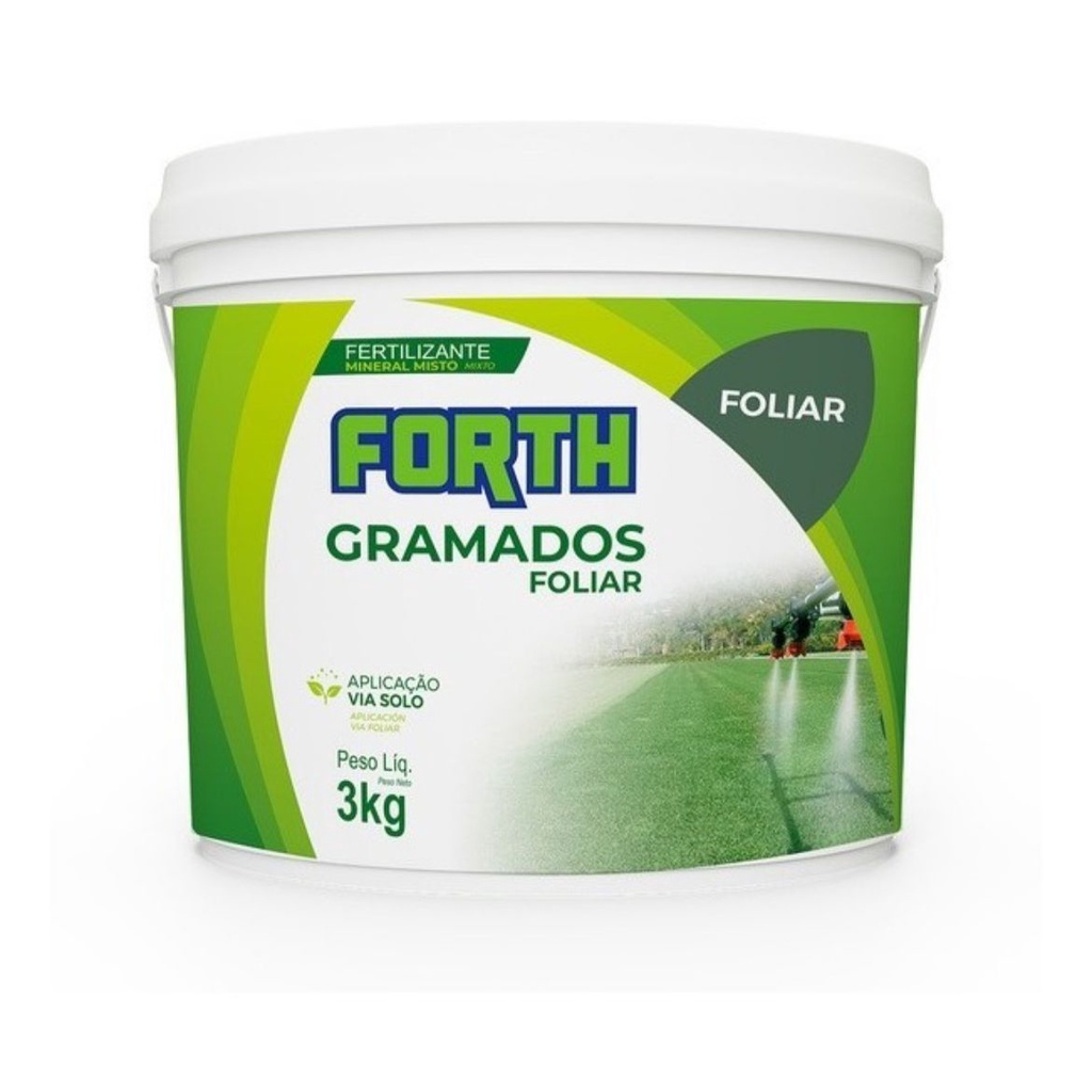 Forth Gramados Verde Foliar Antigo Maxgreen Balde 3kg | Shopee Brasil
