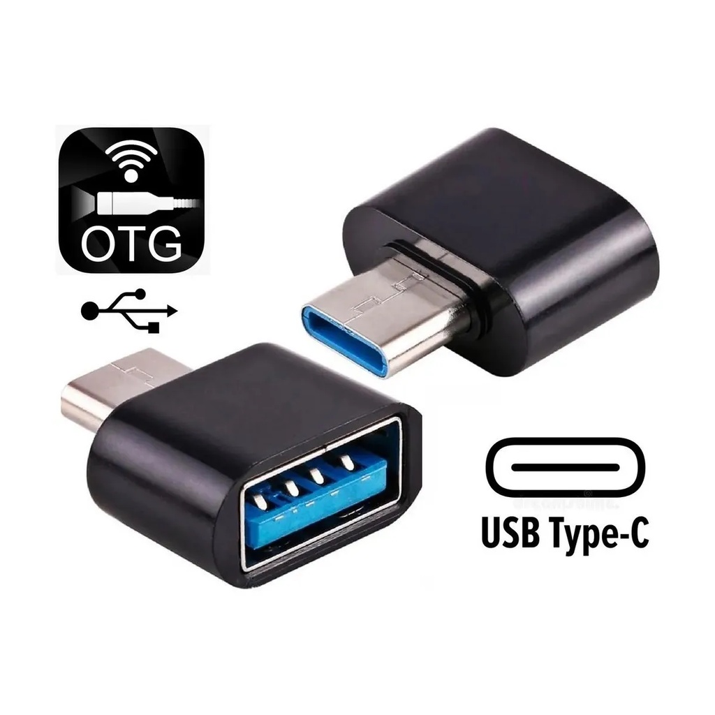 Adaptador Conector Otg Usb 3.0 Para Usb Tipo C | Shopee Brasil