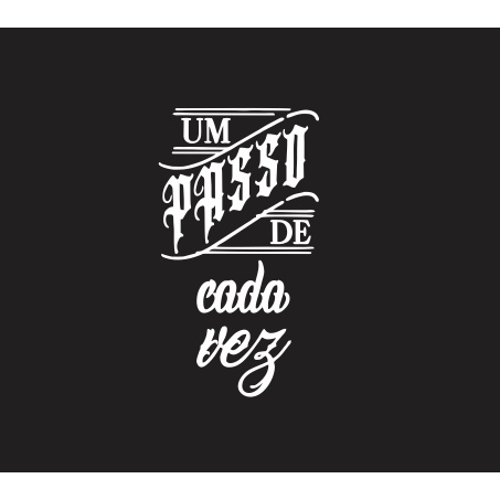 adesivo um passo de cada vez branco para carro moto caminhão | Shopee Brasil