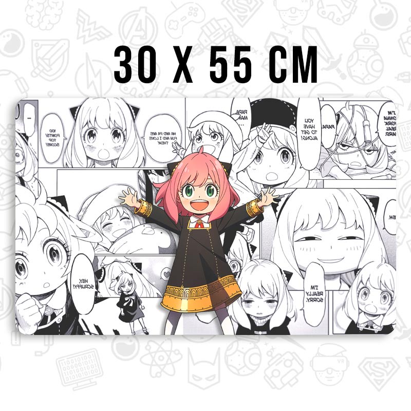Mouse Pad Gamer Anya Forger - Spy X Family | Shopee Brasil