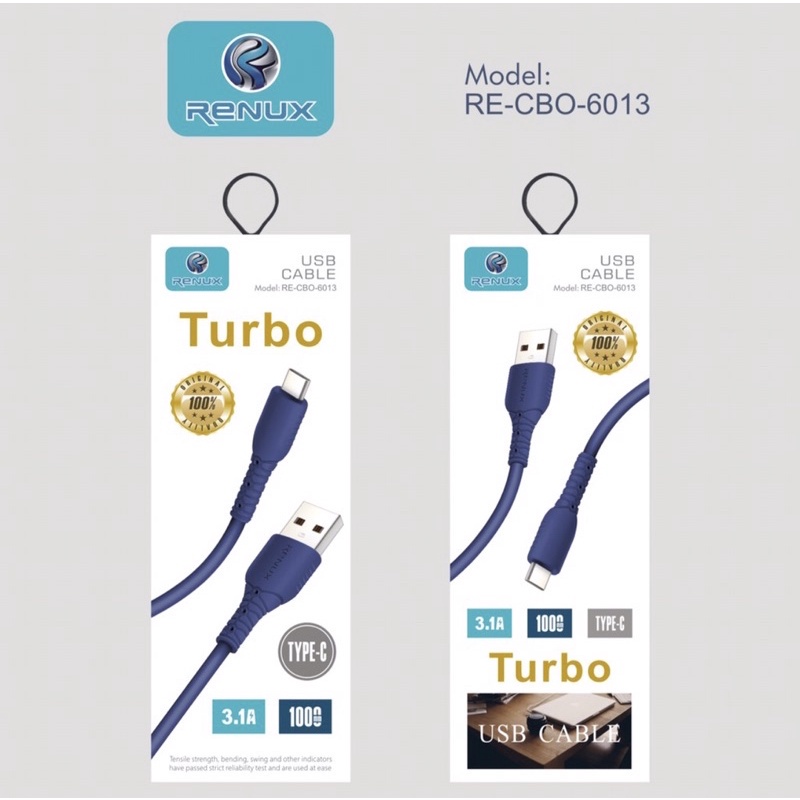 Cabo Renux 1 Metro Ultra Rápido Tipo C V8 Micro USB | Shopee Brasil