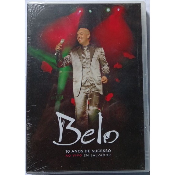 DVD BELO - 10 ANOS DE SUCESSO AO VIVO EM SALVADOR | Shopee Brasil
