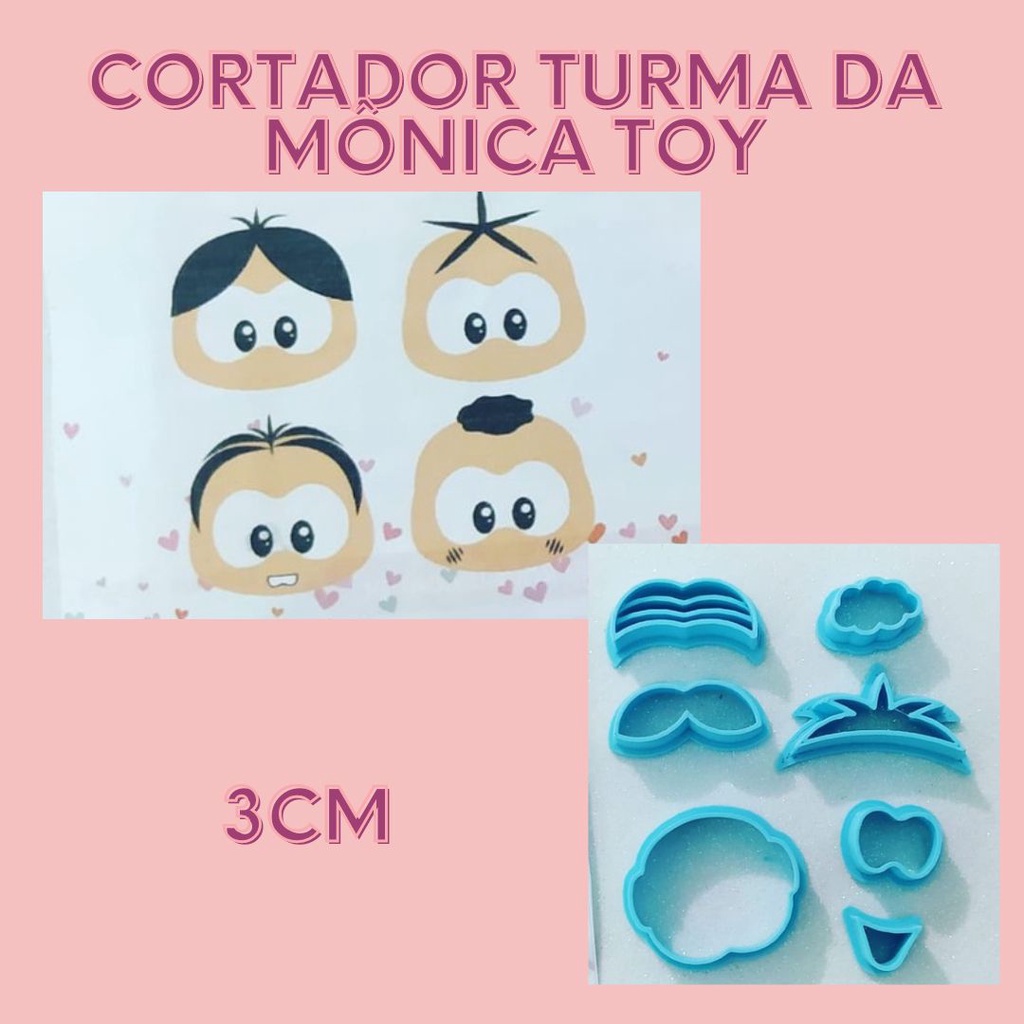 Cortador Turma Monica Cut Toy | Shopee Brasil
