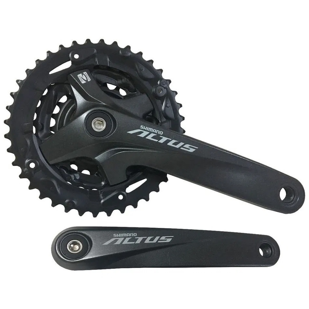 Pedivela Shimano Altus FC-M2000 175mm 40/30/22D | Shopee Brasil