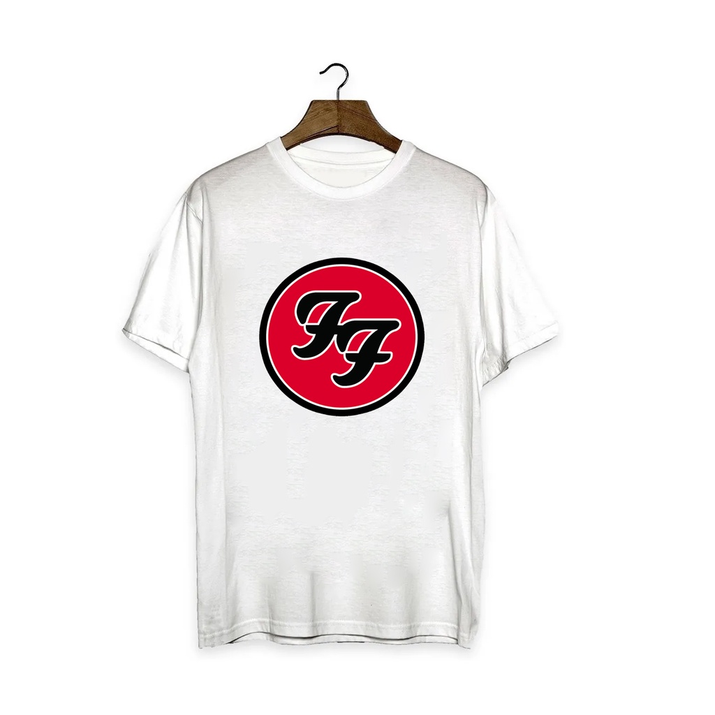 Camiseta Banda Foo Fighters Logo | Shopee Brasil