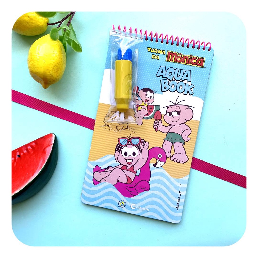 Aqua Book Turma da Mônica | Shopee Brasil