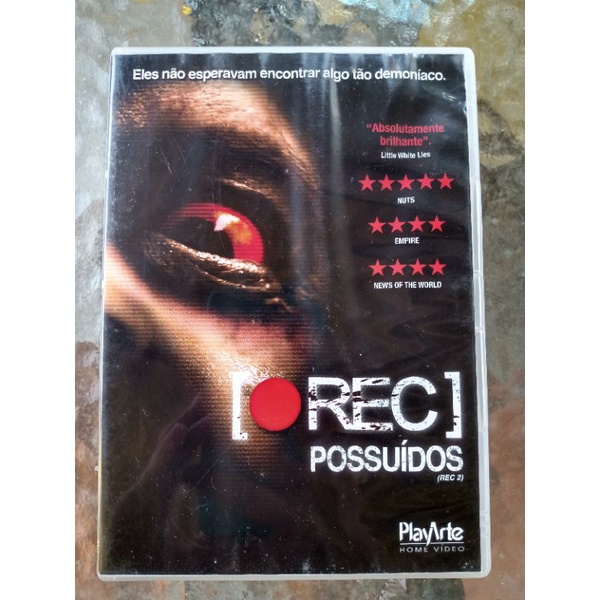 DVD ORIGINAL FILME REC 2, POSSUÍDOS - DUBLADO | Shopee Brasil