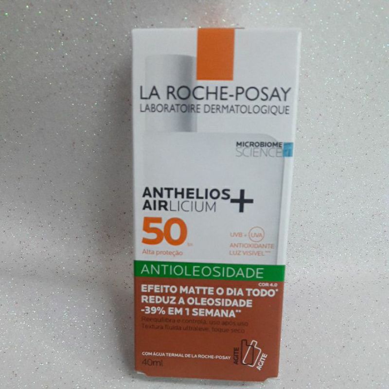 La Roche-Posay Anthelios Airlicium Protetor Solar Facial Antioleosidade ...