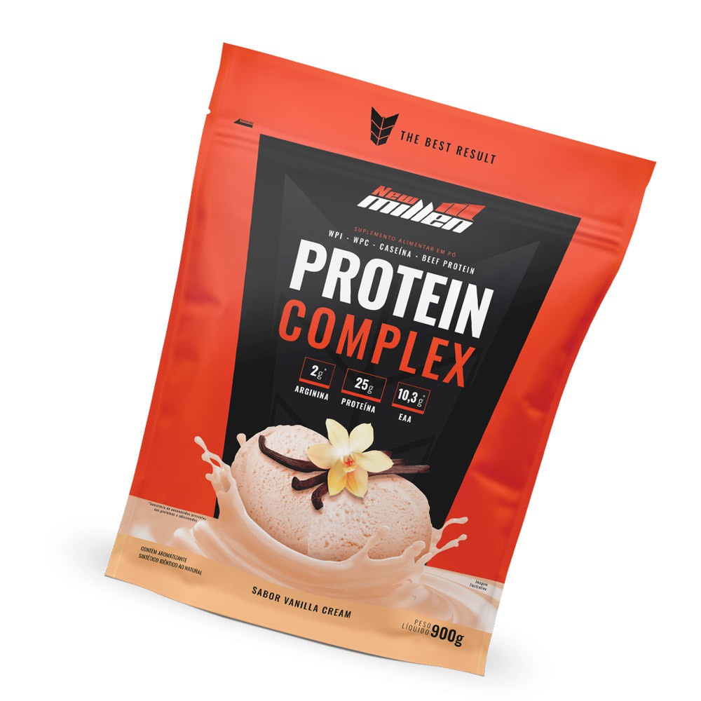 Protein Complex 1,800g Stand Pouche New Millen | Shopee Brasil