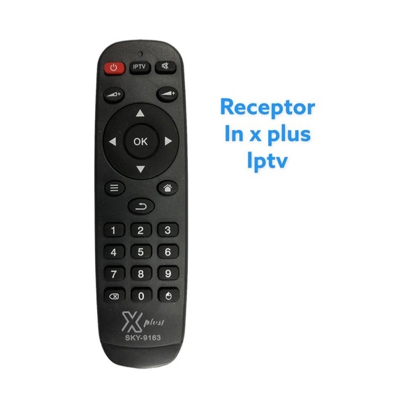 CONTROLE REMOTO PARA RECEPTOR X PLUS le 7506 | Shopee Brasil