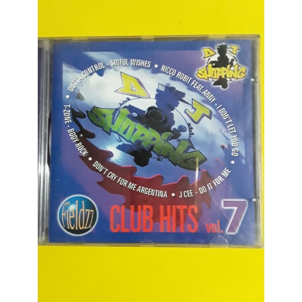 CD DJ SHOPPING CLUB HITS VOL 7 - FIELDZZ DANCE 90S | Shopee Brasil