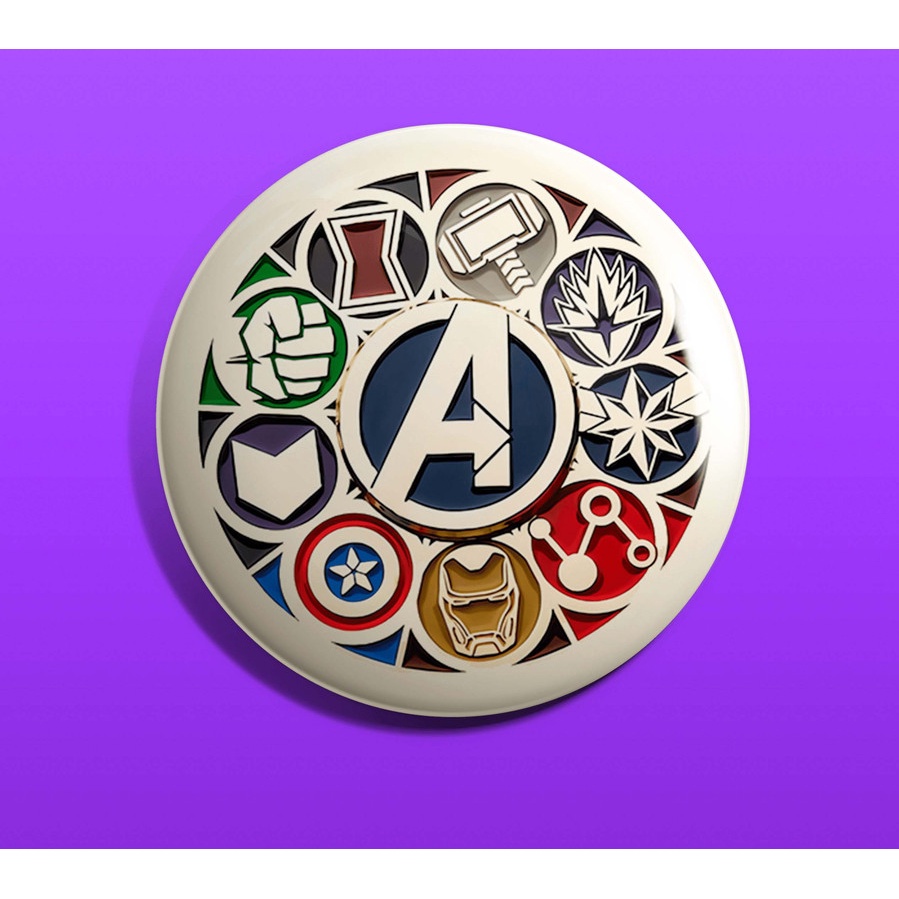 Botton SIMBOLOS DOS VINGADORES Bottom heroi bottons de herois botom ...