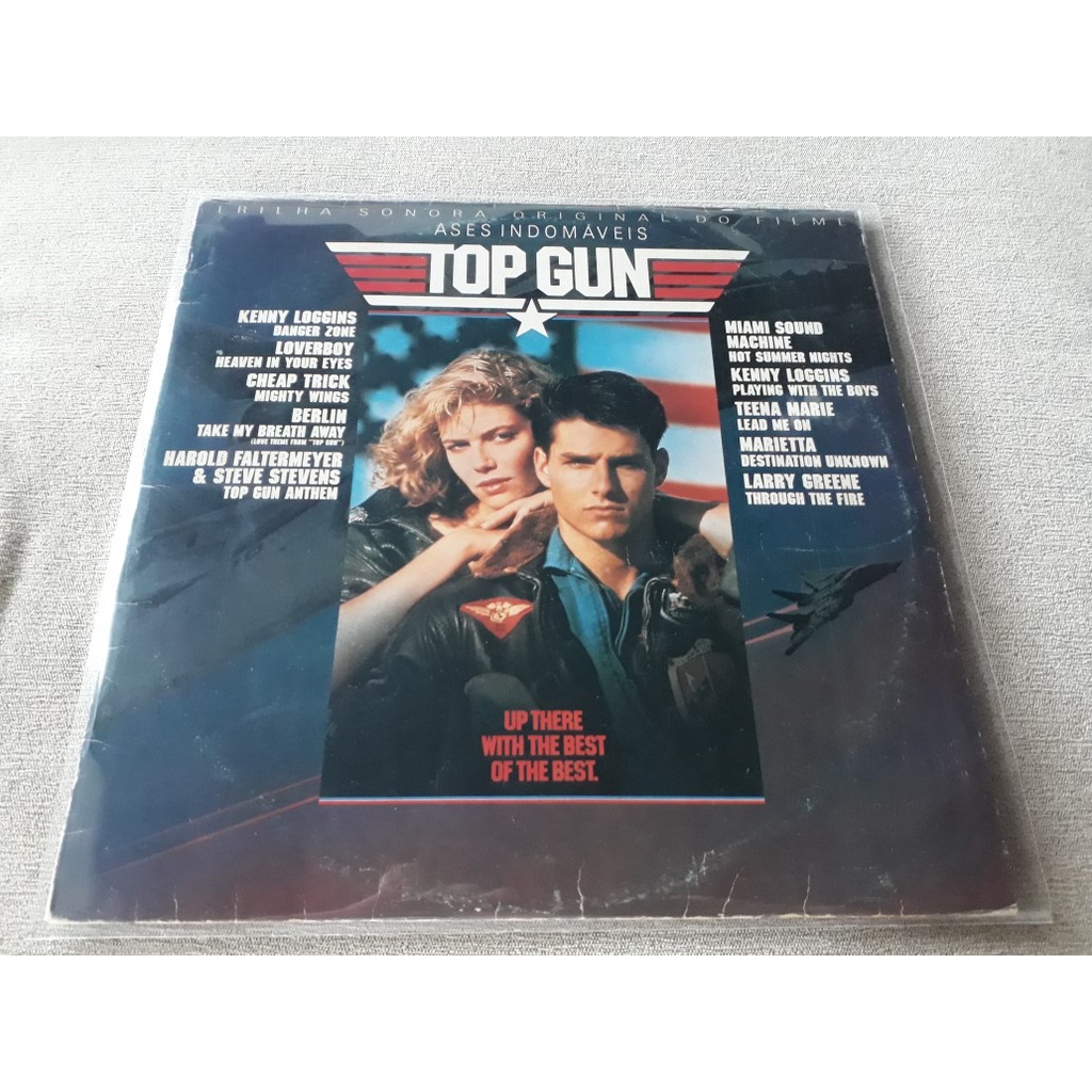 Lp Disco de vinil Top Gun | Shopee Brasil