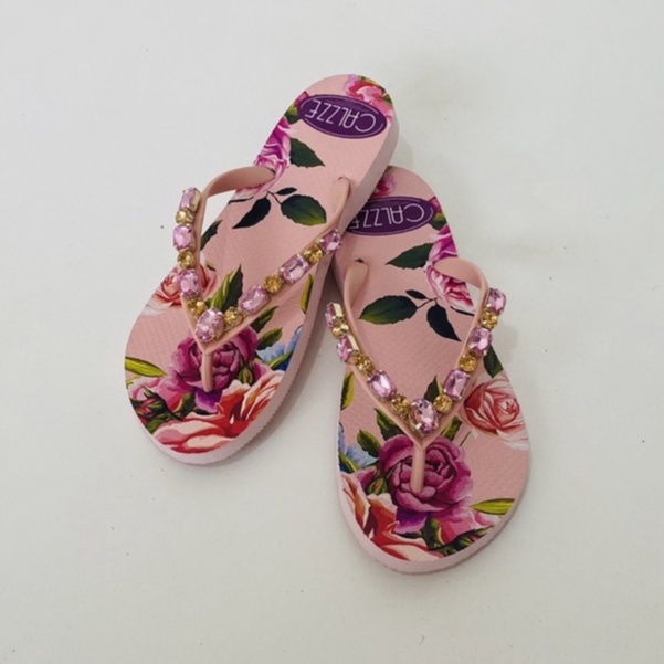 Chinelo de borracha sandália feminino praia rasteira rasteirinha estilo ...