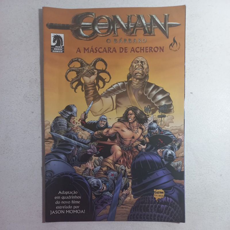 HQ - Conan - A máscara de Acheron | Shopee Brasil