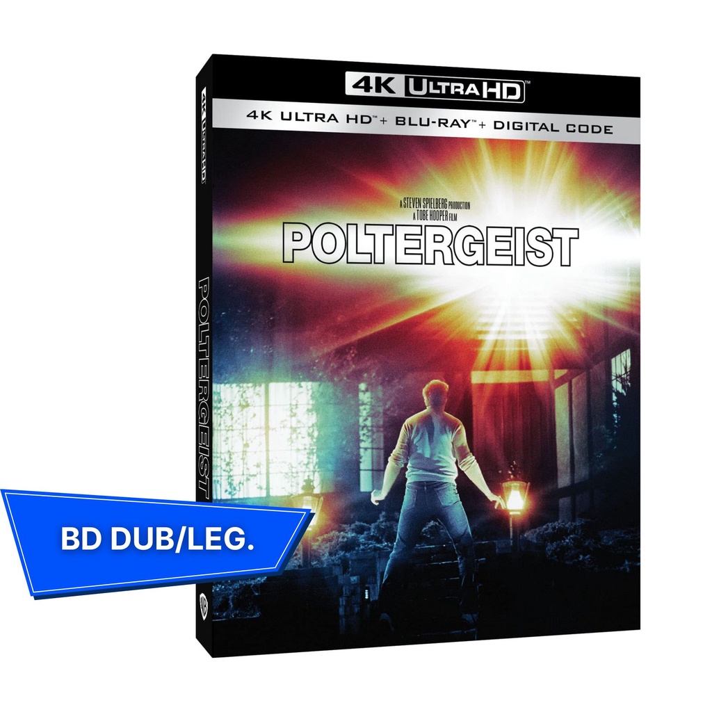 Poltergeist 4K Ultra HD + Blu-ray Dublado/Leg. Importado Original Lacrado | Shopee Brasil