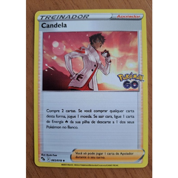Card Pokémon Candela original e nova | Shopee Brasil