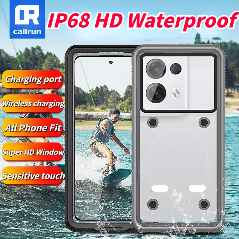 IP68 HD Capa Universal À Prova D'água Para Samsung A03 Core A03S A21S ...