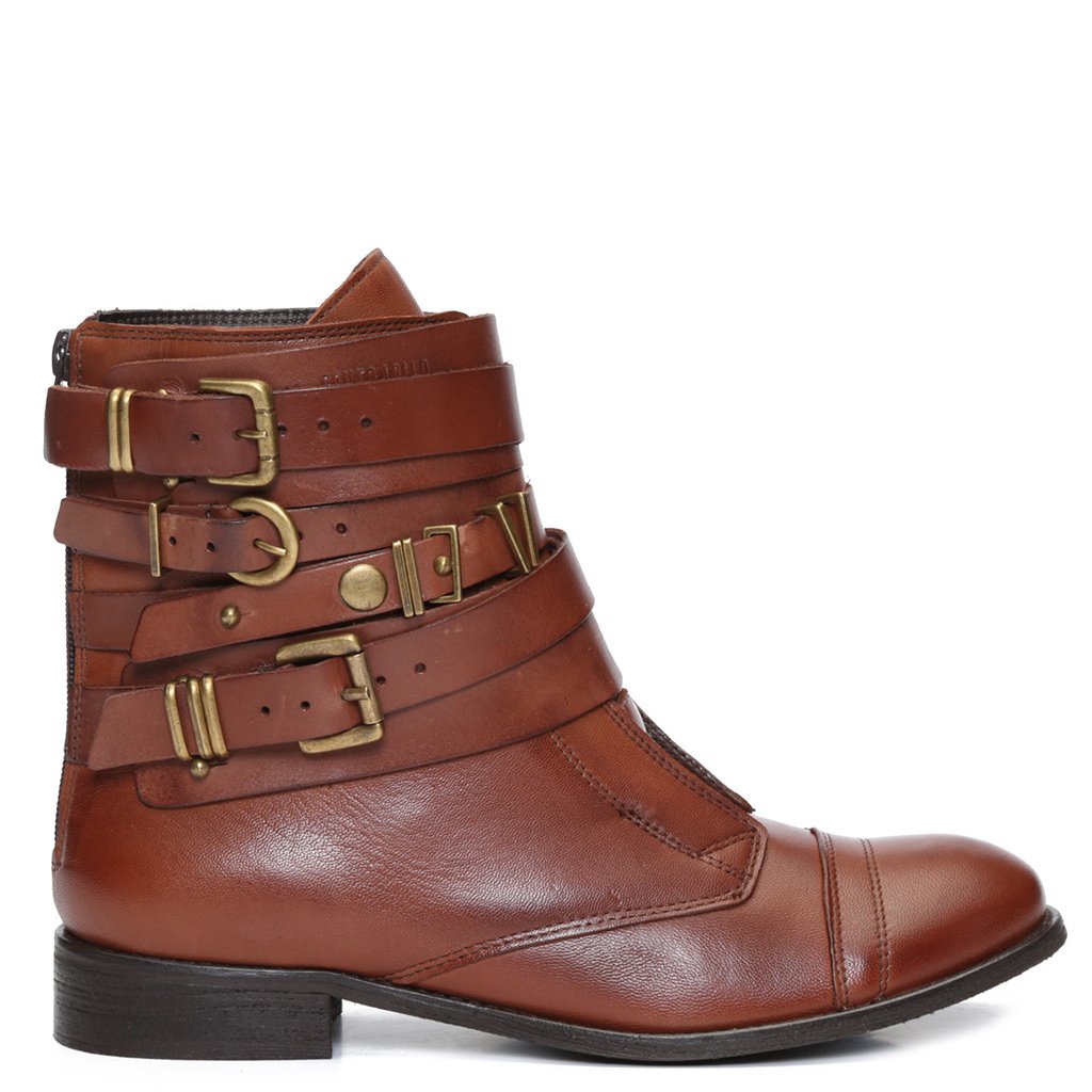 Bota Santa Lolla View Couro Fivela | Shopee Brasil