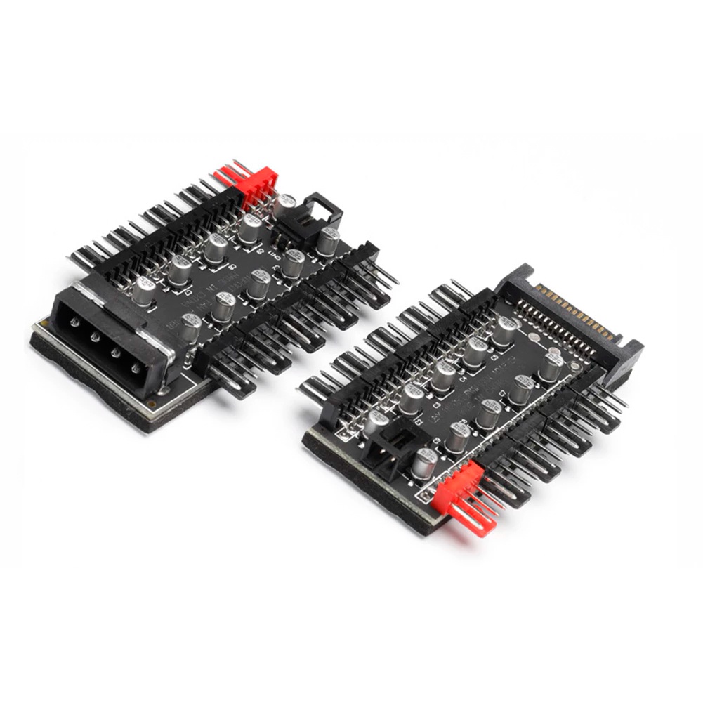 Hub Multi Fan PWM Para 10 Fans de 4 Pinos Suporta CPU PWM | Shopee Brasil