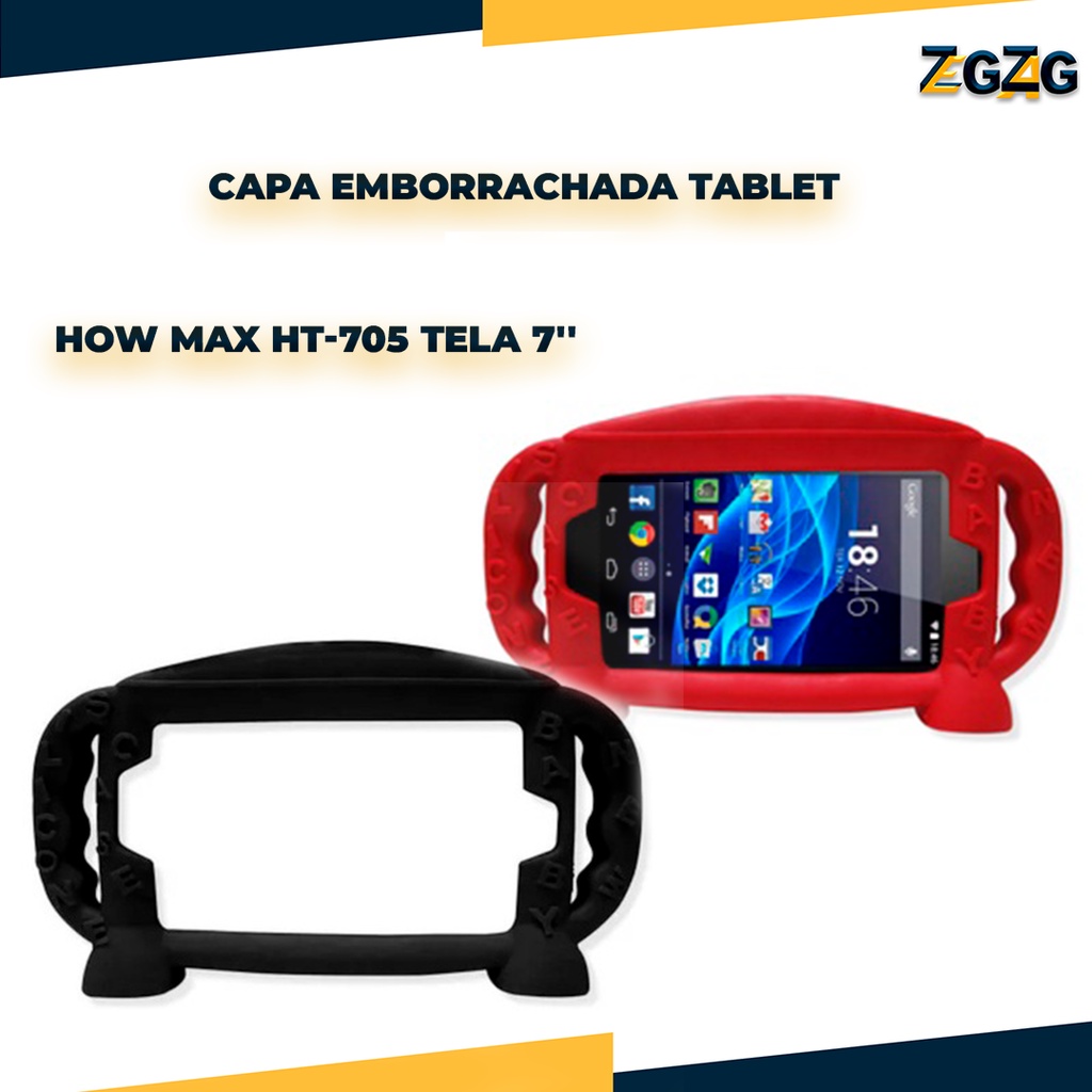 Capa Emborrachada Para Tablet How Max HT-705 Tela 7'' | Shopee Brasil