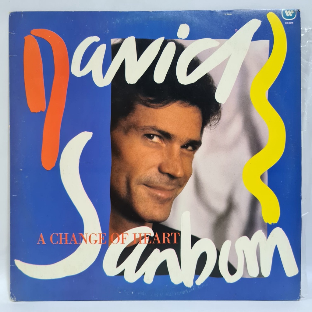 LP Disco Vinil - David Sanburn - A Change of Heart / Com Encarte ...
