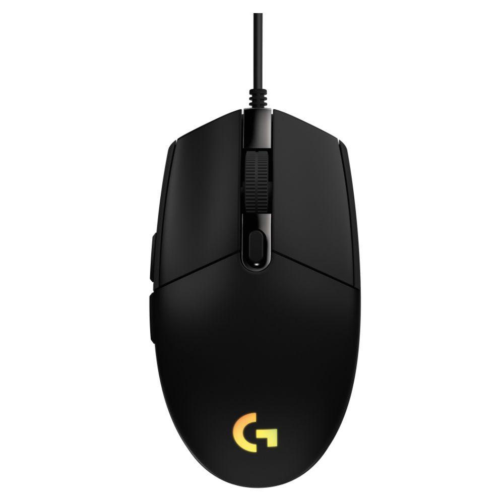 Mouse Gamer Logitech G203 Lightsync 8000DPI 6 Botoes Preto | Shopee Brasil