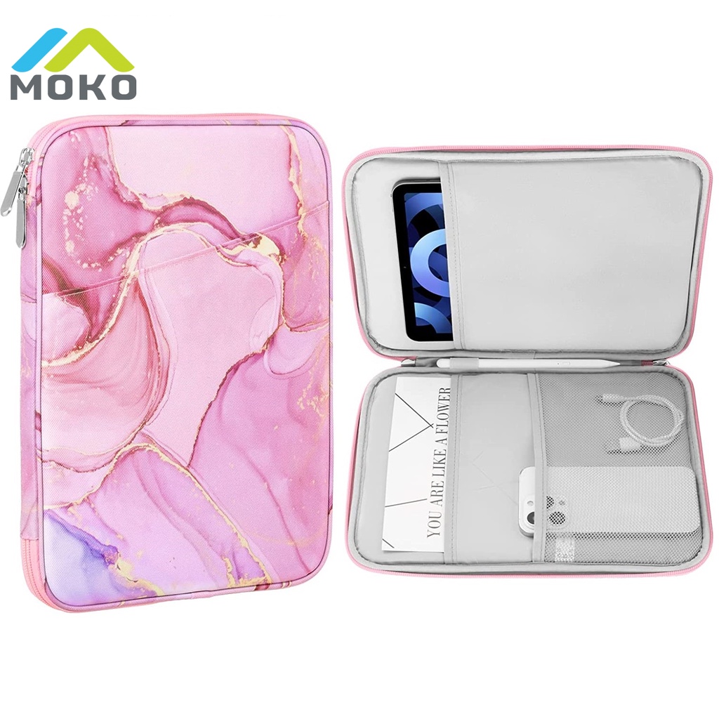 MoKo 9-11 Polegadas Bolsa Protetora Para Tablet Com Bolso , Adapta iPad ...