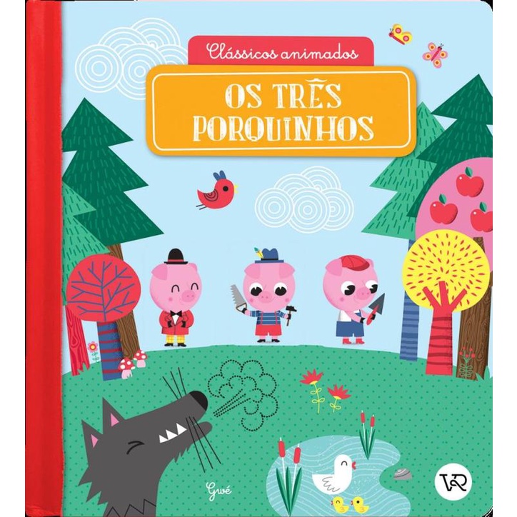 Classicos Animados - Os Tres Porquinhos (Nova Edicao) | Shopee Brasil