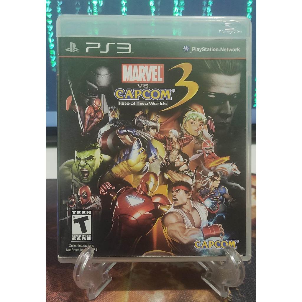 Jogo Marvel Vs Capcom 3 Playstation 3 Ps3 Mídia Física! | Shopee Brasil