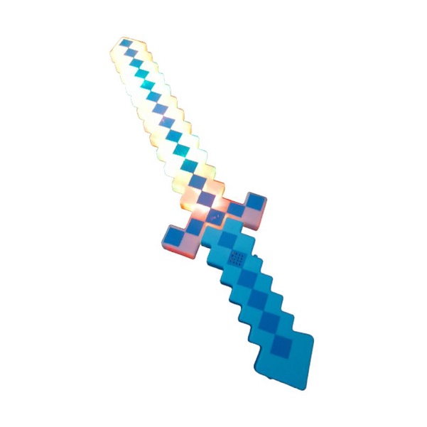 Espada Do Minecraft Com Luz e som | Shopee Brasil