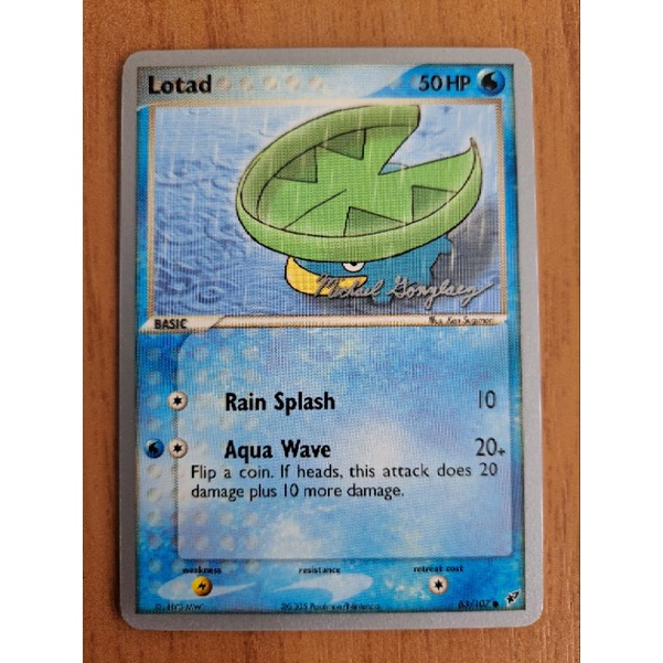 Card Pokémon Lotad World Championships 2005 original e nova | Shopee Brasil
