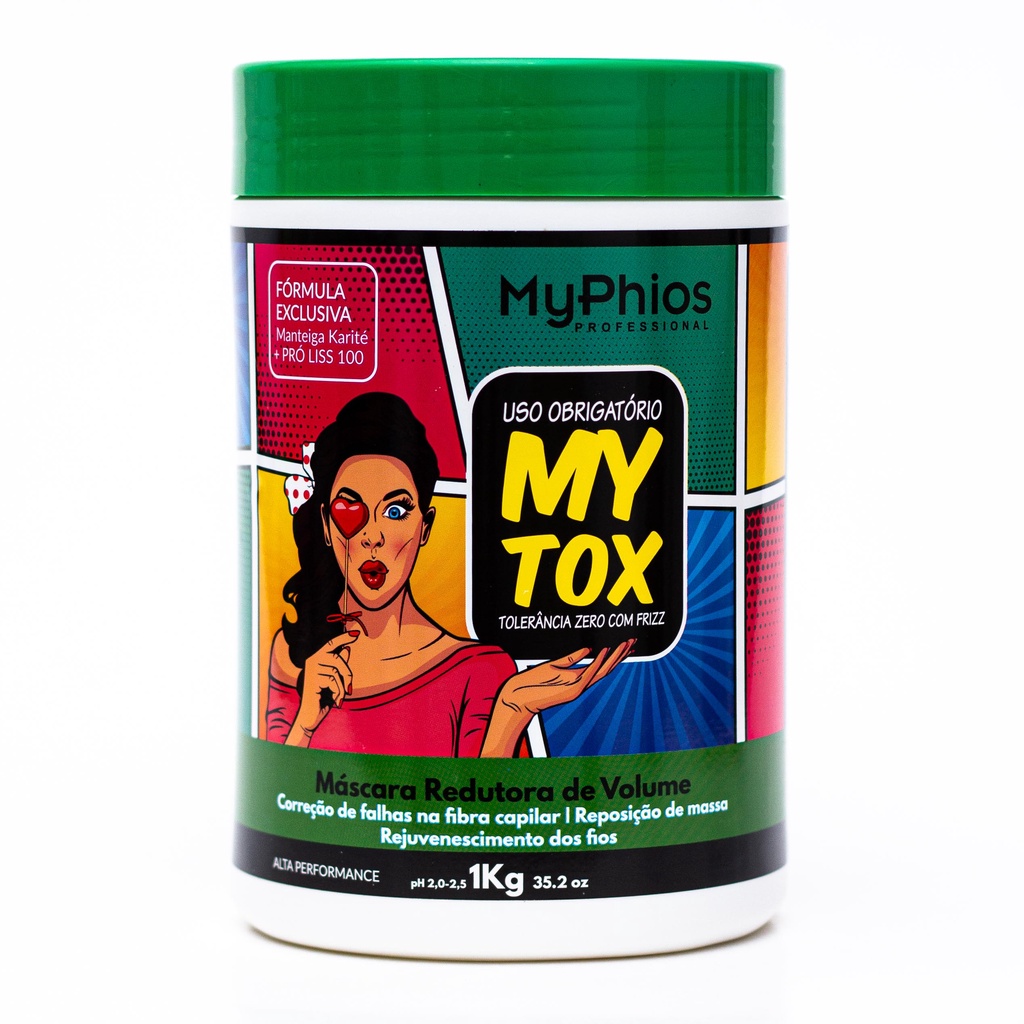 Botox Capilar 1KG - MYTOX - MyPhios | Shopee Brasil
