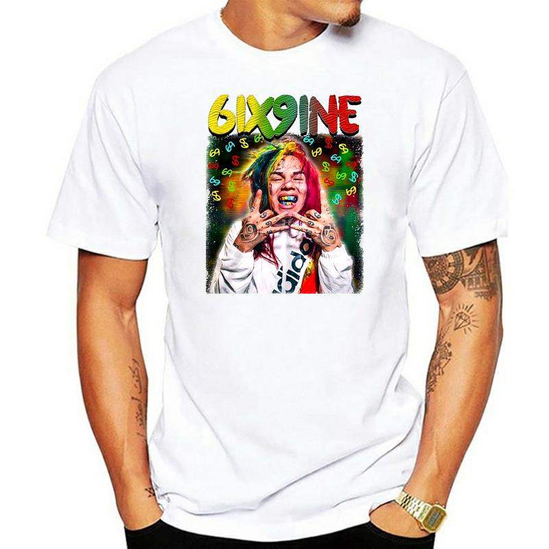 Camiseta 6Ix9Ine Tekashi 69 Luv Life Tee Mugshot Hip Hop Rap Seis Nove ...